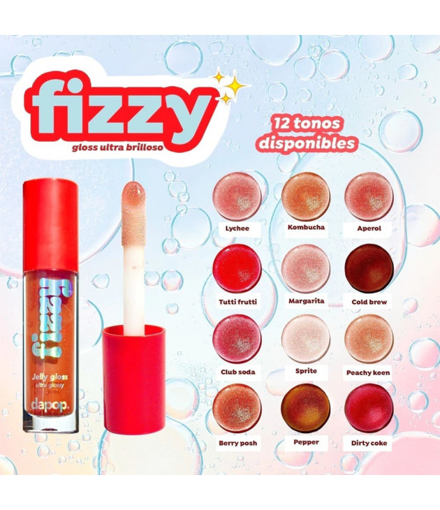 12 Fizzy Jelly Gloss DAPOP